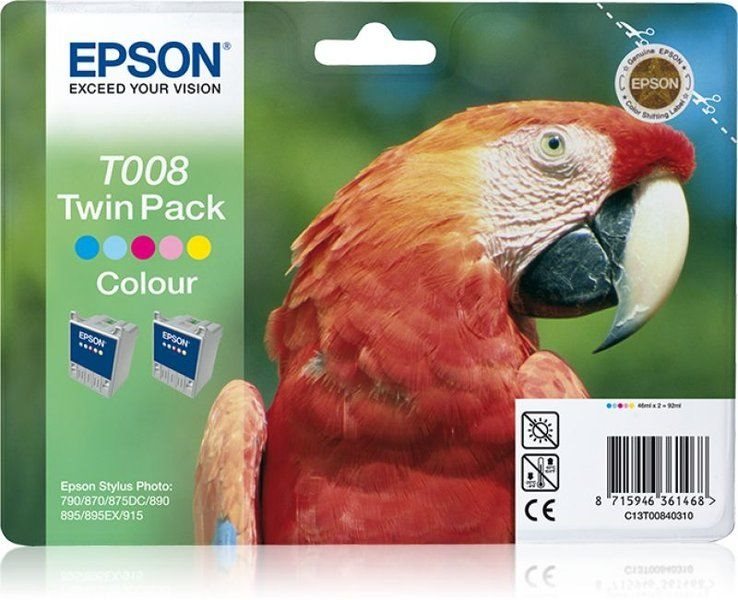 Epson T008 Twin Pack - 2er-Pack - Farbe kaufen